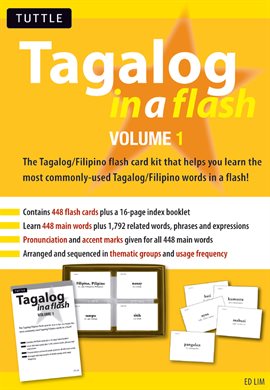 Tagalog in a Flash Volume 1 Ebook by Edwin Lim - hoopla