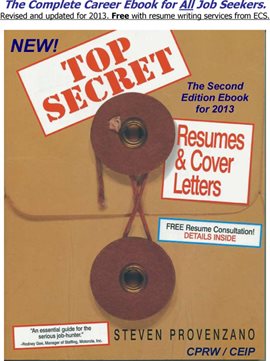 Top Secret Resumes & Cover Letters Ebook by Steven Provenzano - hoopla