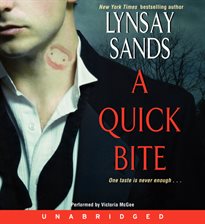 A Quick Bite Audiobook by Lynsay Sands - hoopla