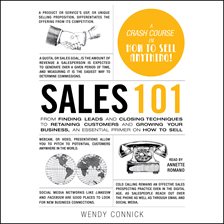 Sales 101 Audiobook by Wendy Connick - hoopla
